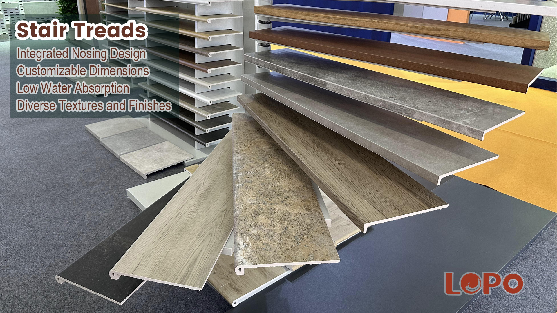 LOPO Stair Tread Tiles: Revolutionizing Design with Integrated Nosing ...